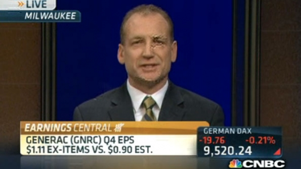 Generac CEO Aaron Jagdfeld chats with MSNBC's Squawk Box on grid ...