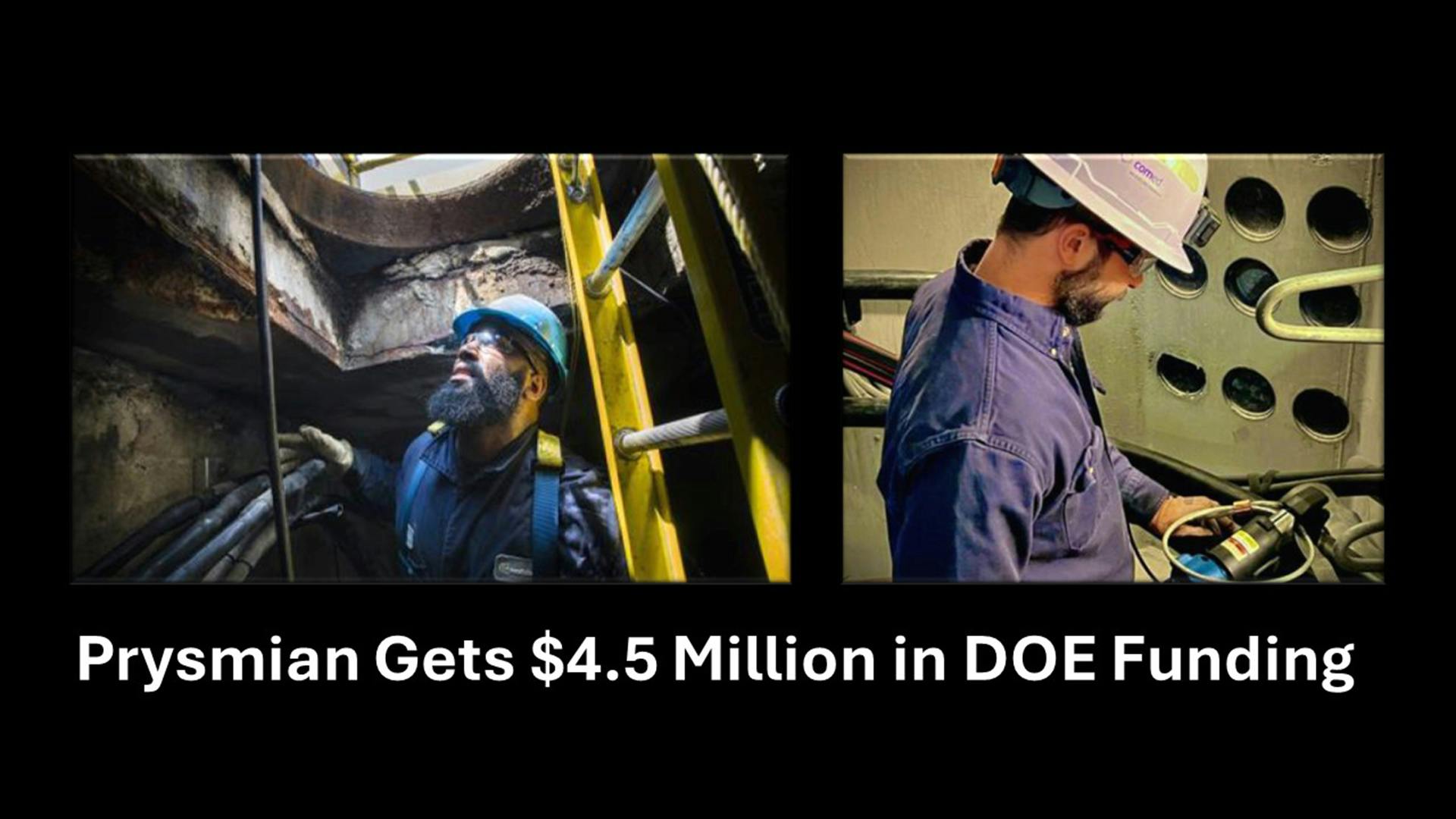 Prysmian to Receive $4.5 Million in DOE Funding for Grid Resilience R&D ...